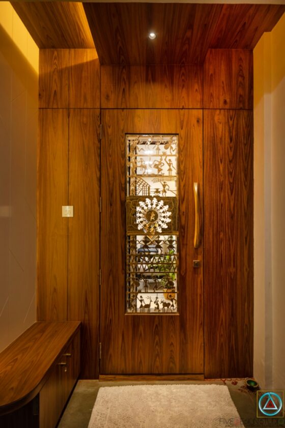 Wooden Cushion House | Five Design Studio | Nashik – Interiorlover Projects