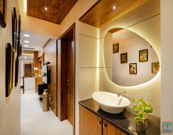 Wooden Cushion House | Five Design Studio | Nashik – Interiorlover Projects