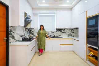 Fusion Neo-Classical Home | Hanging Hammer | Hyderabad – Interiorlover ...