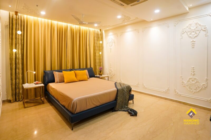 Fusion Neo-Classical Home | Hanging Hammer | Hyderabad – Interiorlover ...