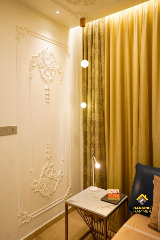 Fusion Neo-Classical Home | Hanging Hammer | Hyderabad – Interiorlover ...