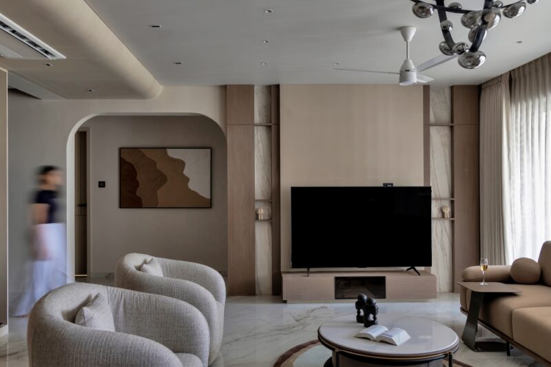 Serene Luxe | Décor by Devanshi | Surat – Interiorlover Projects