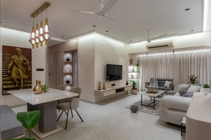 Sculpted Calm | Sachin Design Studio | Mumbai – Interiorlover Projects